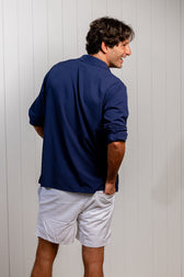 Navy Blue Long Sleeve Nashie | Premium Unisex Rashie Shirt