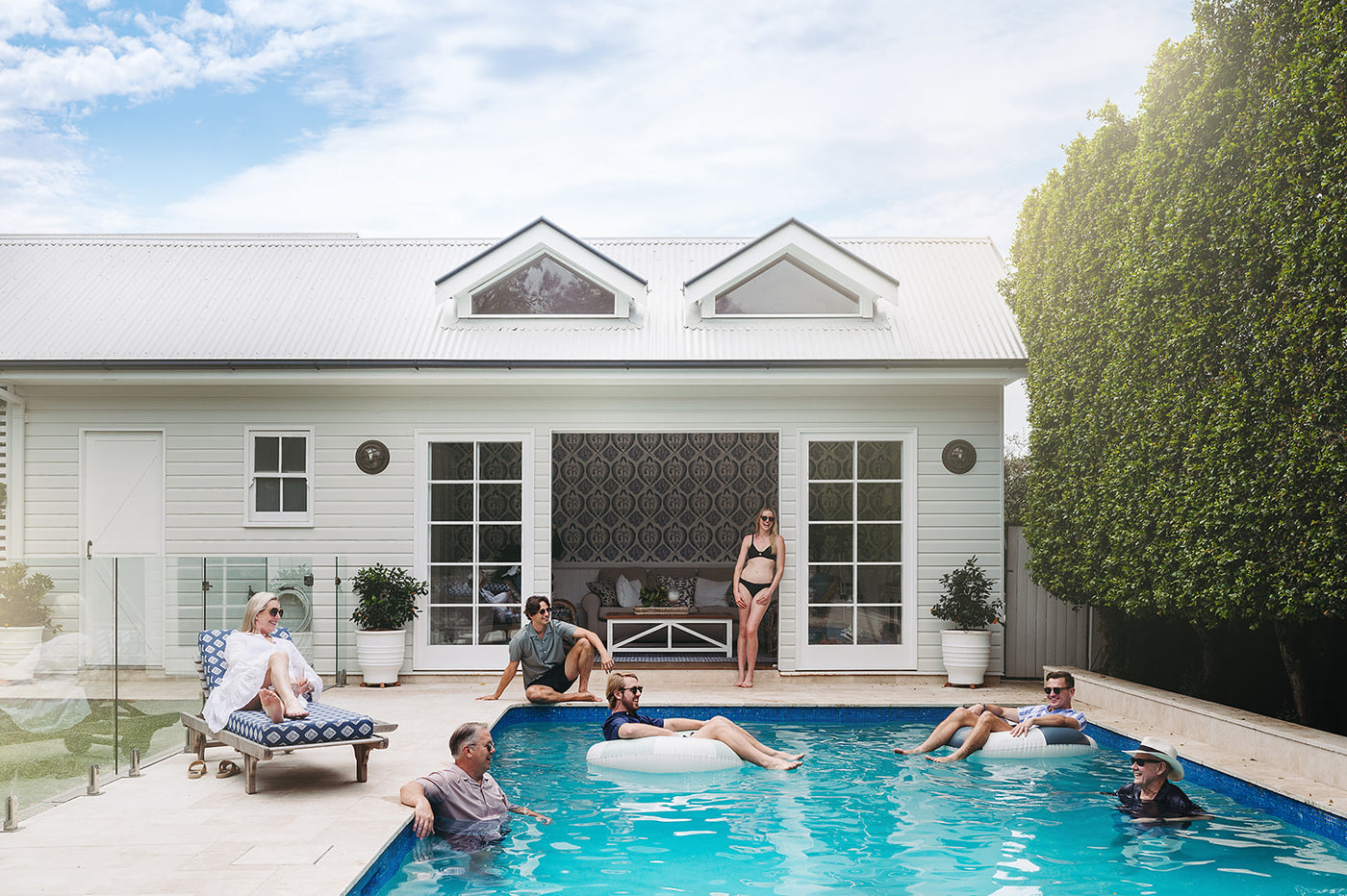 Navy Blue Nashie | UPF50+ | Super Quick Dry Rashie Alternative