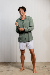 Olive Green Long Sleeve Nashie | Stylish Rashie Alternative